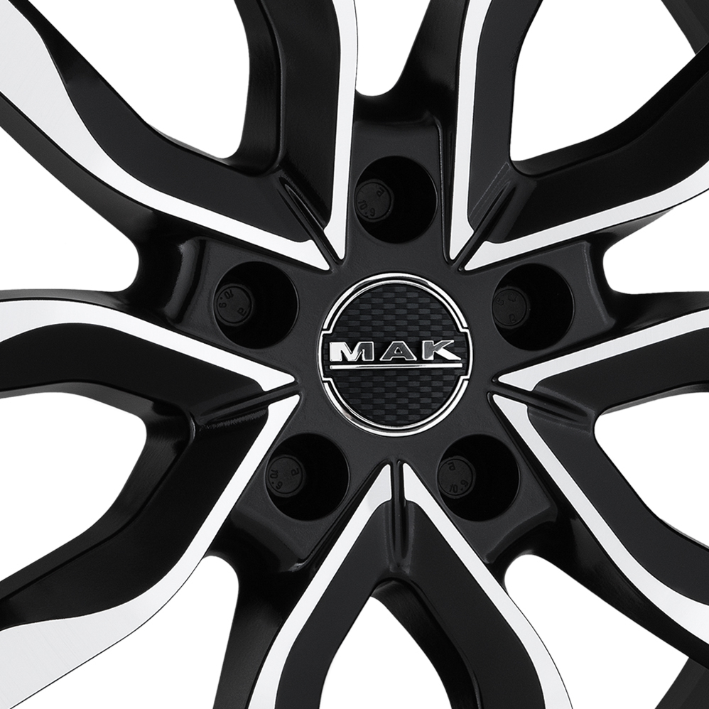 MAK Highlands Black Mirror 20" Alloy Wheels - Wheelbase