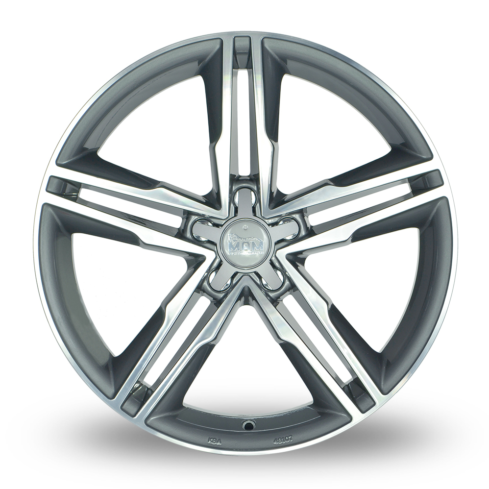 MAM A1 Palladium Front Polished 19" Alloy Wheels - Wheelbase