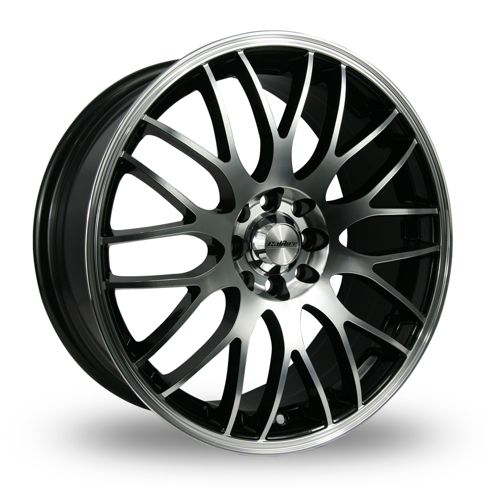 Calibre Motion 2 Black Polished 17" Alloy Wheels - Wheelbase