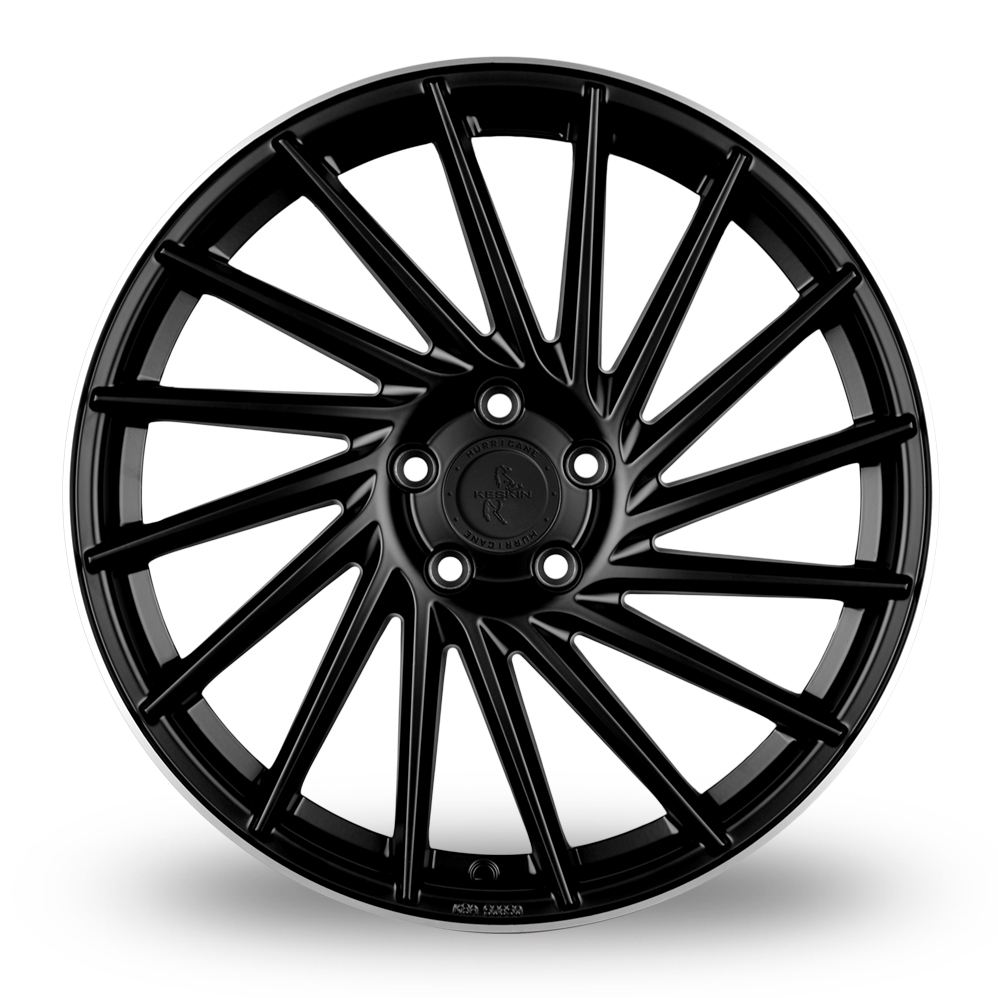 Keskin Tuning KT17 Black Polished Lip 18" Alloy Wheels - Wheelbase