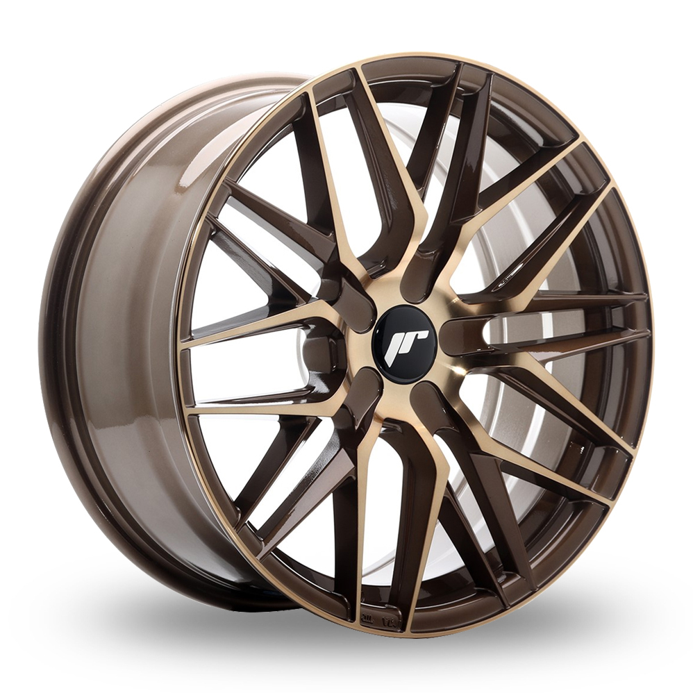Japan Racing JR28 (7.5x18) (Custom Fitment) Platinum Bronze 18" Alloy ...