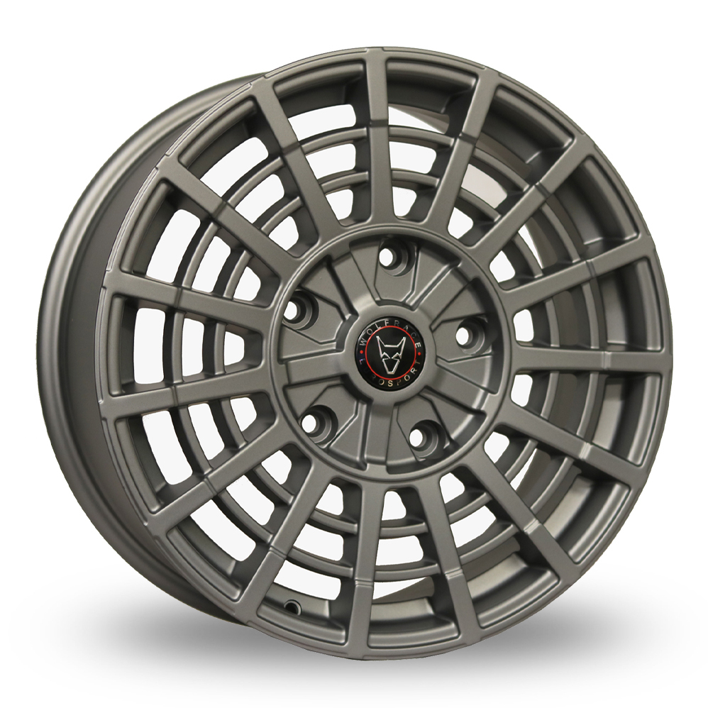 Wolfrace Turismo Super T Matt Titanium 18" Alloy Wheels - Wheelbase