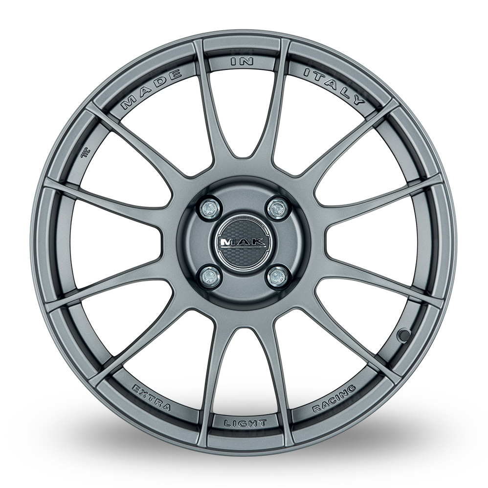MAK XLR Matt Graphite 17" Alloy Wheels - Wheelbase