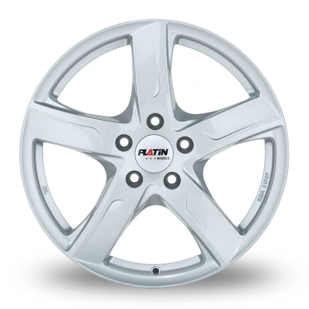 Buy 17" Platin P 84 Silver Alloy Wheels - Wheelbase