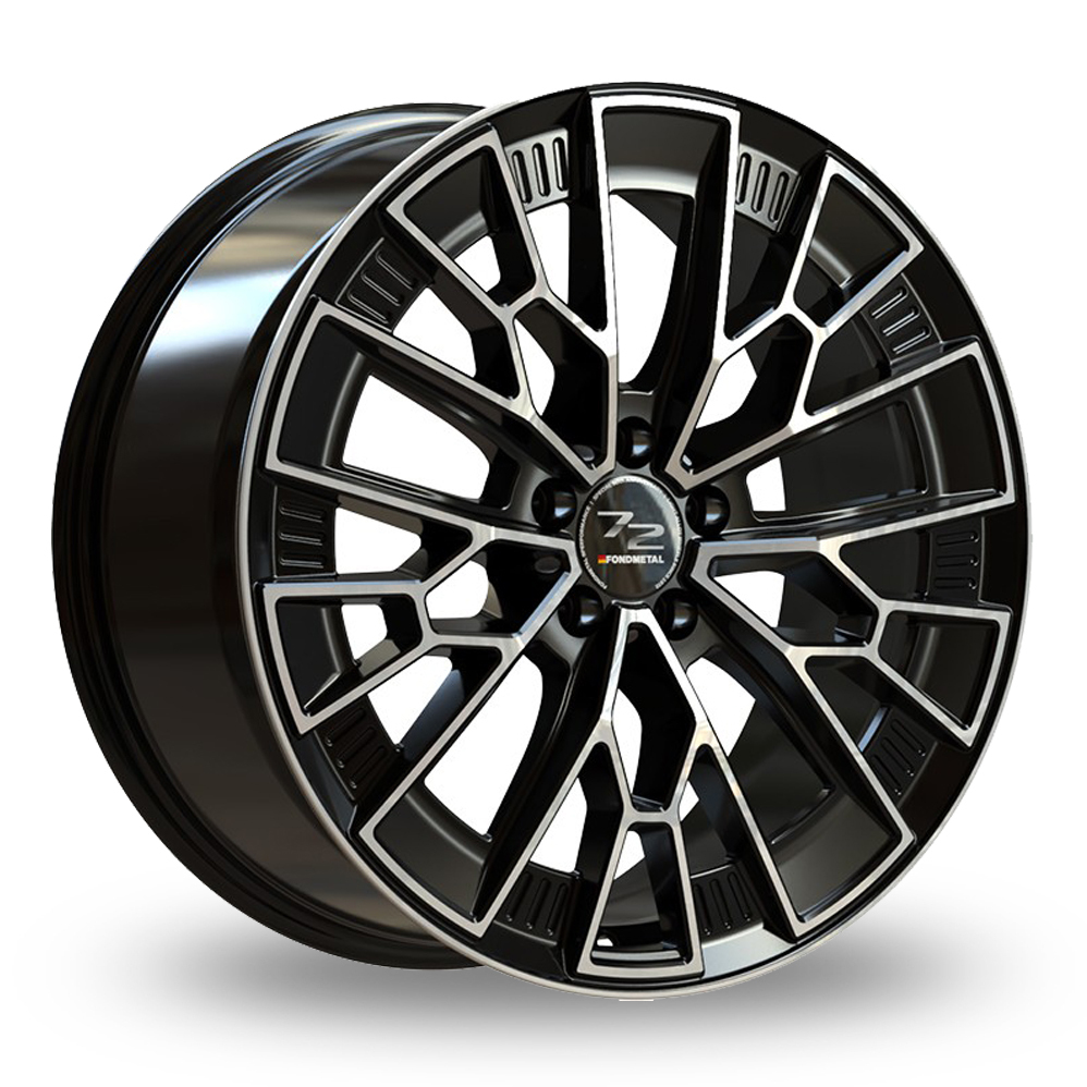 Fondmetal 1972 Gloss Black Polished 21" Alloy Wheels - Wheelbase