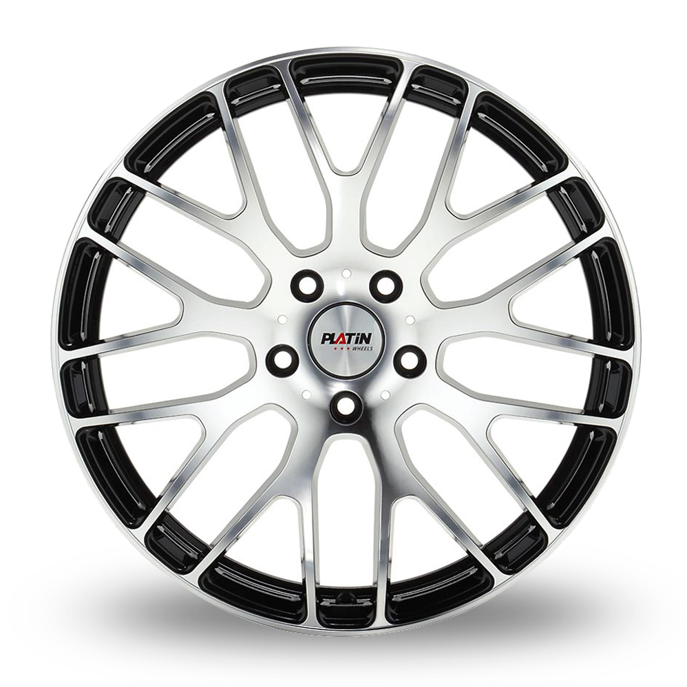 Platin P 70 Black Polished 18" Alloy Wheels - Wheelbase