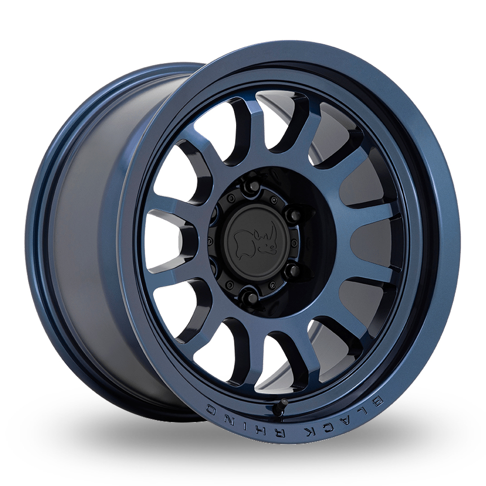 Black Rhino Rapid (USA Warehouse) Midnight Blue 17" Alloy Wheels ...