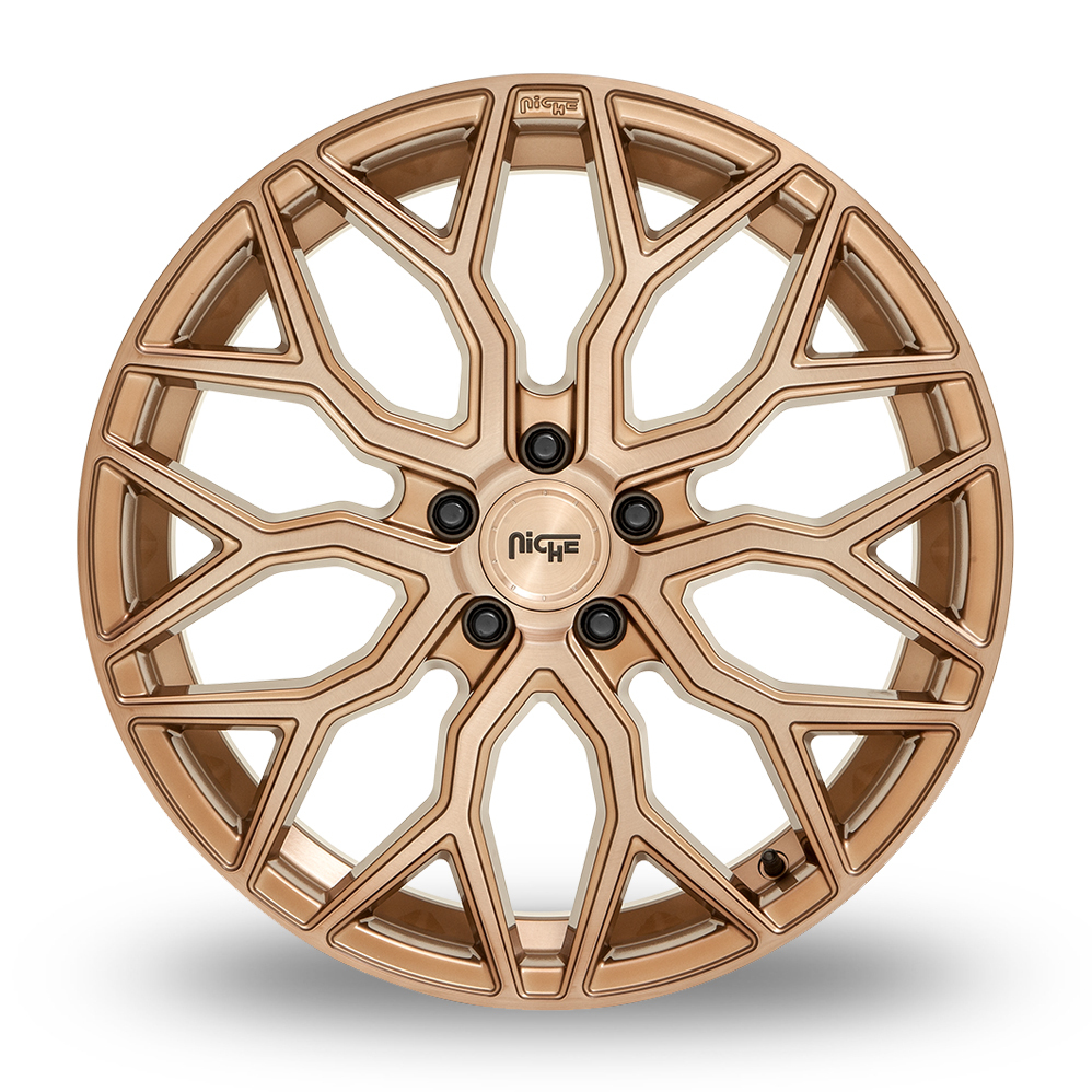Niche Mazzanti (USA Warehouse) Brushed Bronze 22" Alloy Wheels - Wheelbase