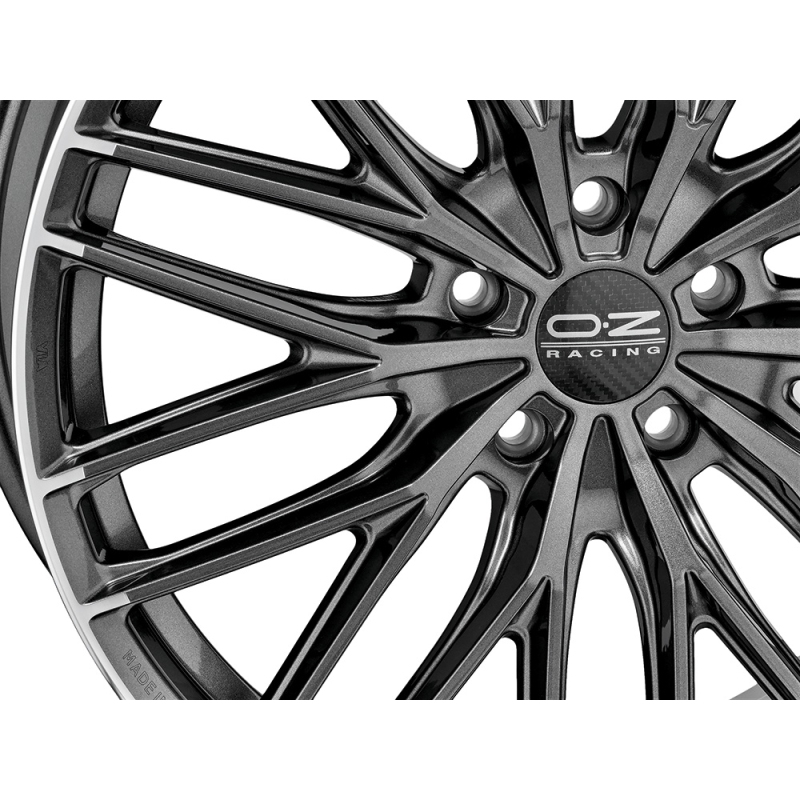 OZ Racing Gran Turismo HLT Graphite 19" Alloy Wheels - Wheelbase