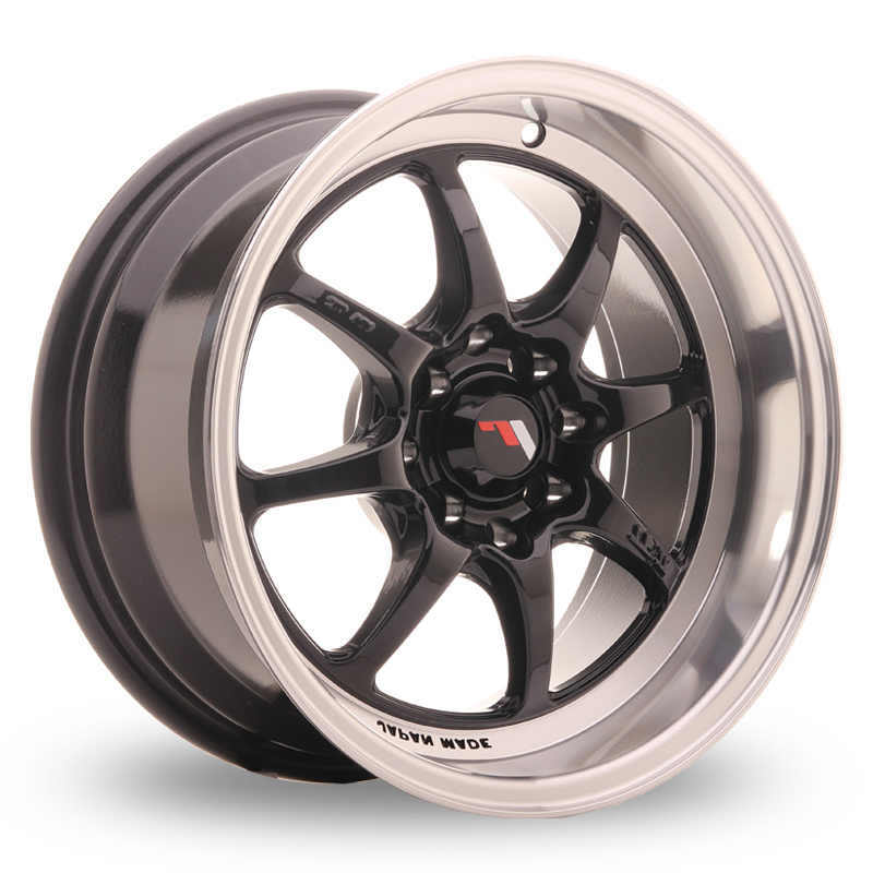 Japan Racing TF2 (7.5x15) Gloss Black 15" Alloy Wheels - Wheelbase