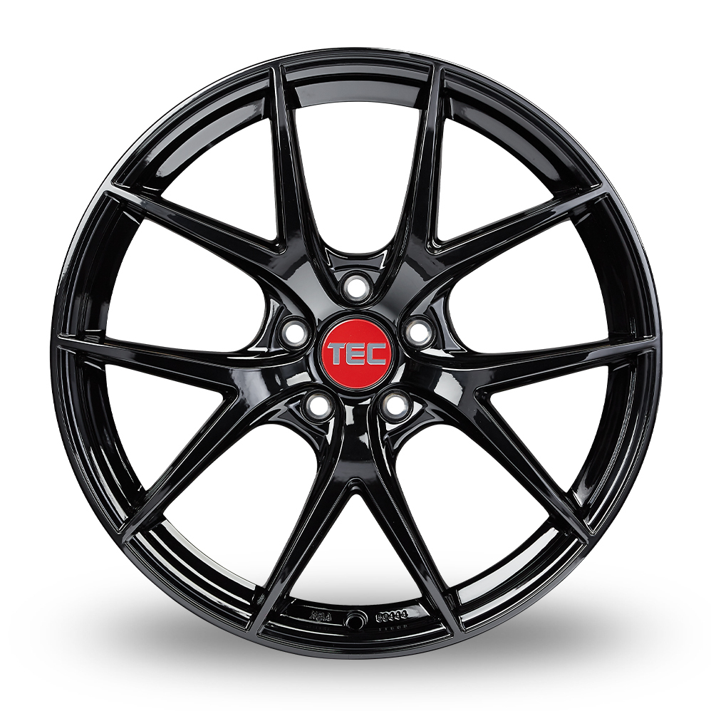 TEC Speedwheels GT6-EVO Gloss Black 18" Alloy Wheels - Wheelbase