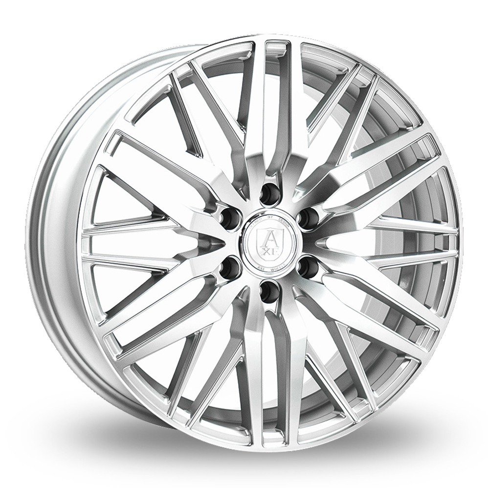 Axe EX30T (6 Stud) Silver Polished 20" Alloy Wheels - Wheelbase