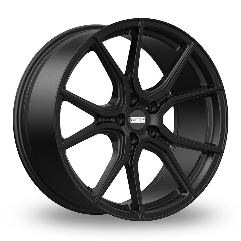 Fondmetal STC-45 Matt Black 20" Alloy Wheels - Wheelbase