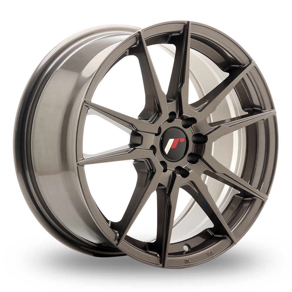 Japan Racing JR21 (10x21) (Custom Fitment) Hyper Grey 21" Alloy Wheels ...