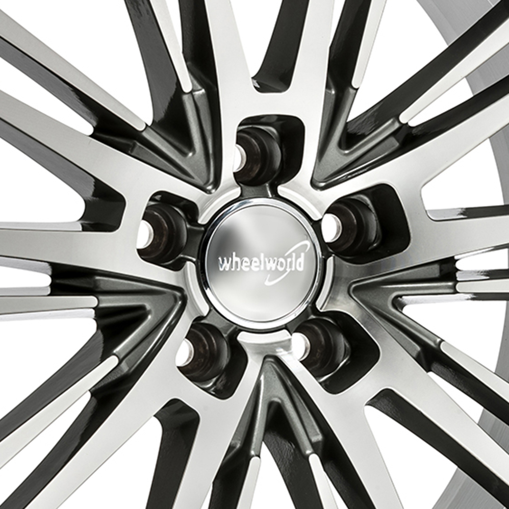 2DRV WH18 Daytona Grey Polished 19" Alloy Wheels - Wheelbase