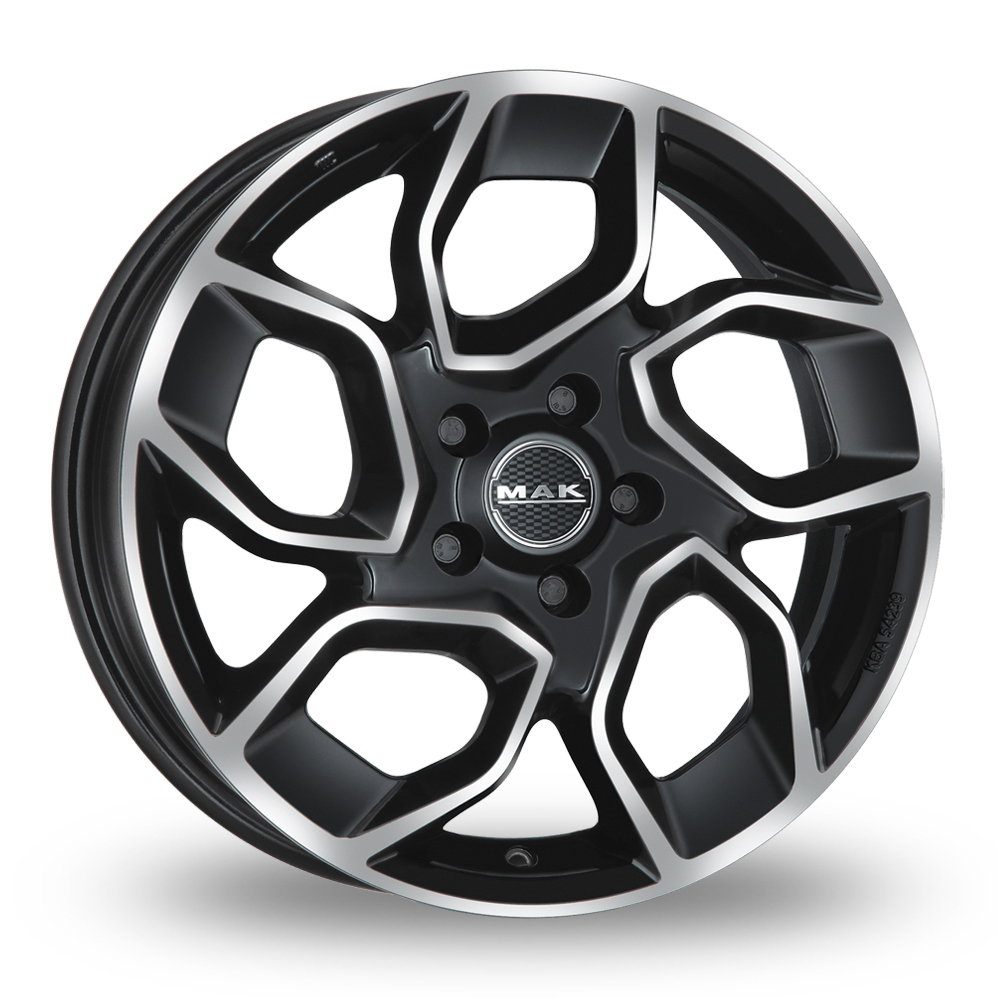 MAK Express Black Mirror 18" Alloy Wheels - Wheelbase