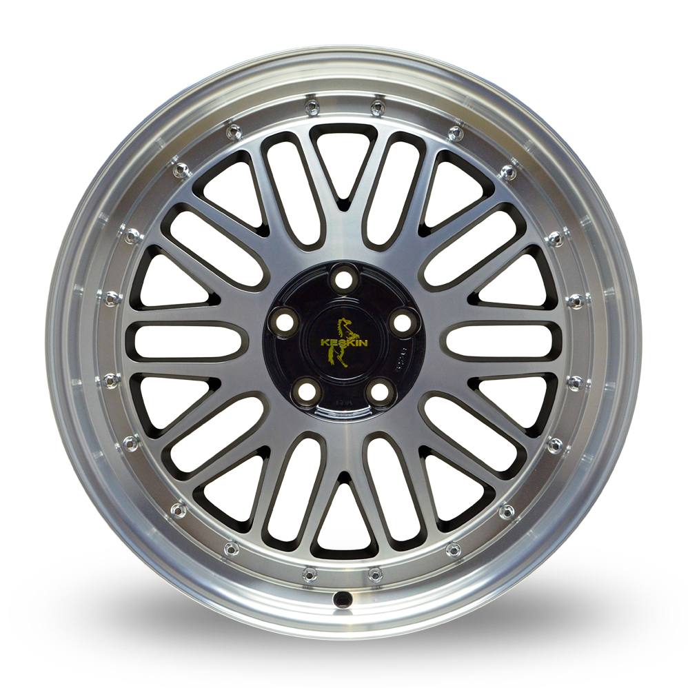 Keskin Tuning KT22 Black Front Polished 19" Alloy Wheels - Wheelbase