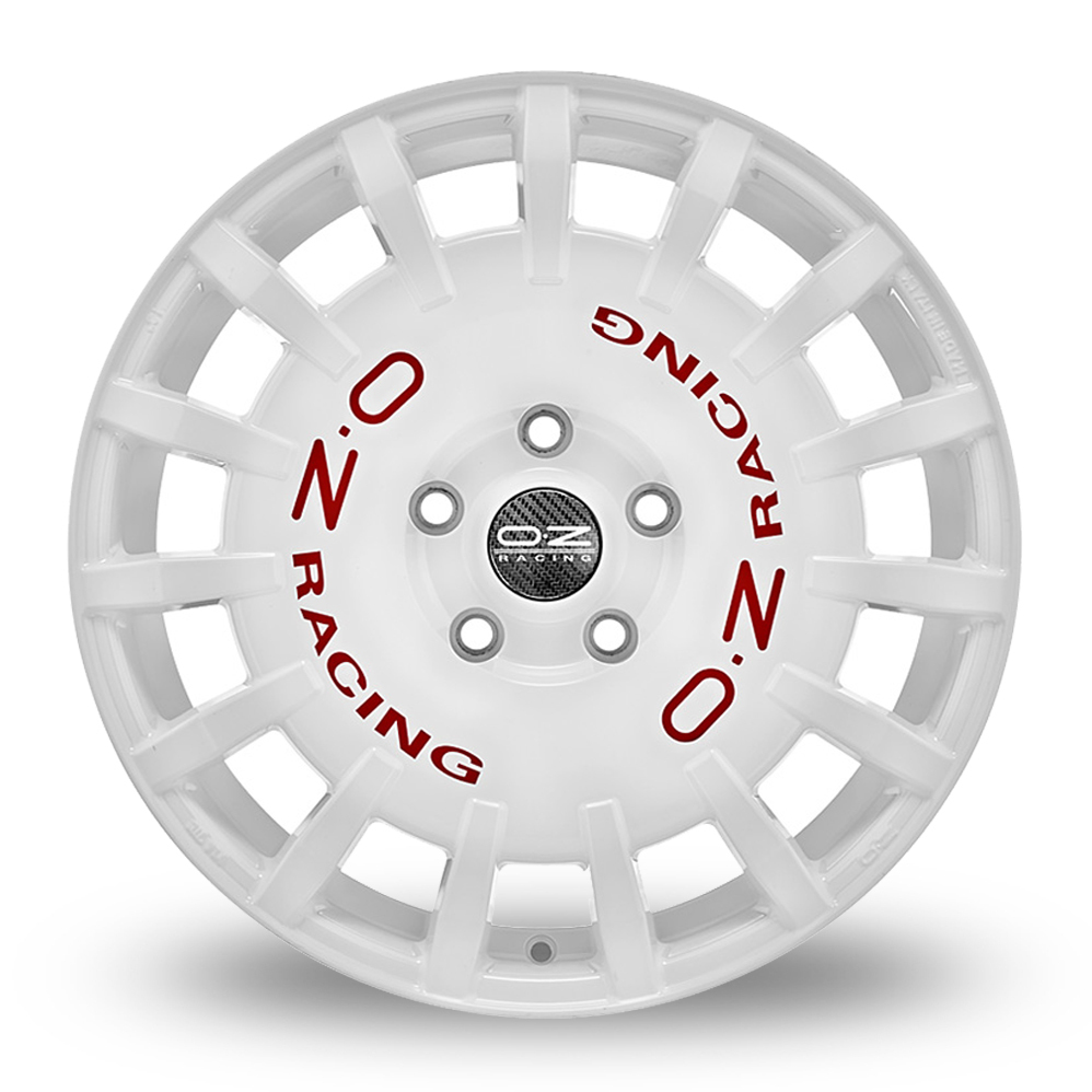 OZ Racing Rally Racing White 18" Alloy Wheels - Wheelbase