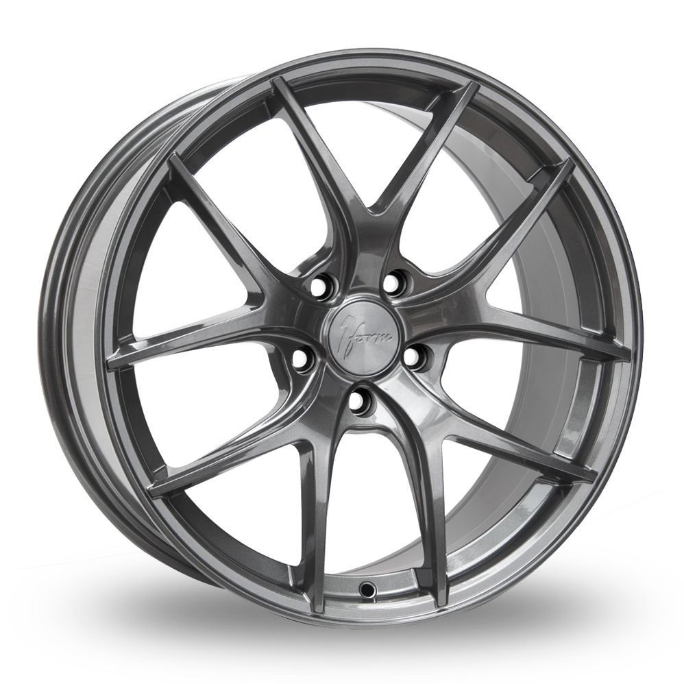 1FORM Edition 9 Gloss Graphite 19" Wider Rear Alloy Wheels - Wheelbase