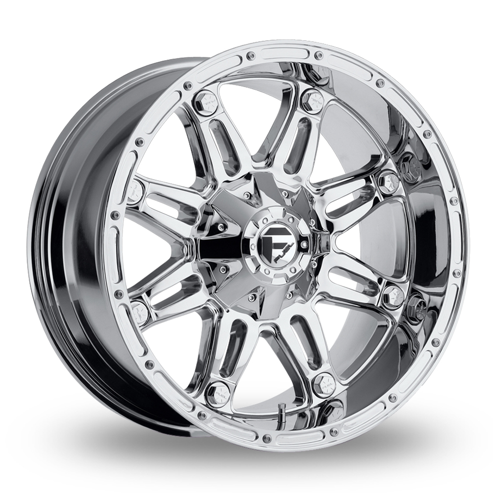 Fuel Off-Road Hostage (USA Warehouse) Chrome 20" Alloy Wheels - Wheelbase