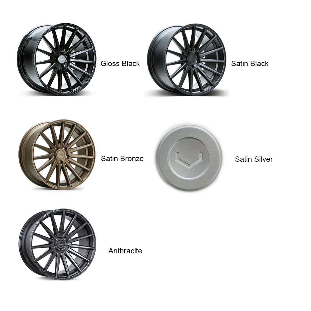 Vossen VFS-2 Concave Custom Colour 20" Alloy Wheels - Wheelbase