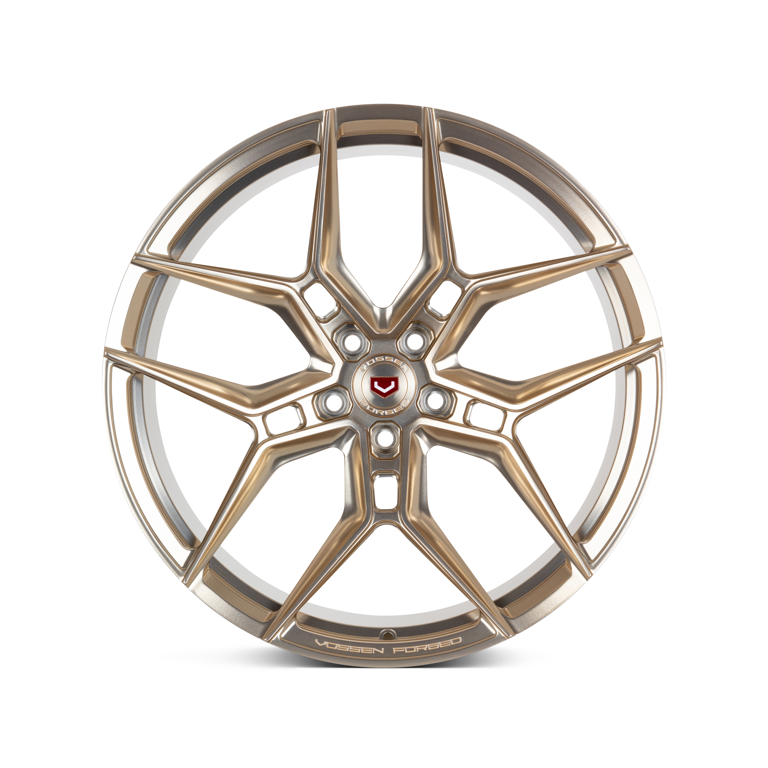 Vossen Forged EVO-4 Custom Colour 21" Front + 22" Rear Alloy Wheels ...