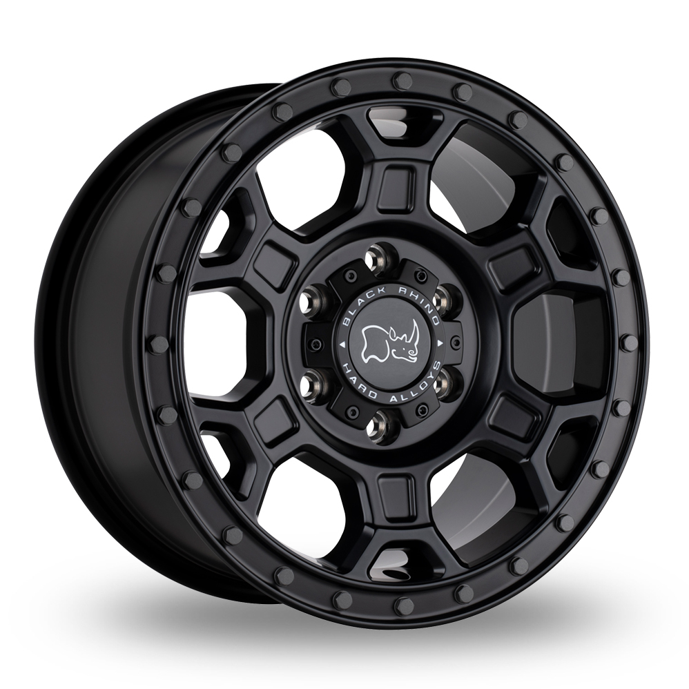 Black Rhino Midhill Matt Black 18" Alloy Wheels - Wheelbase