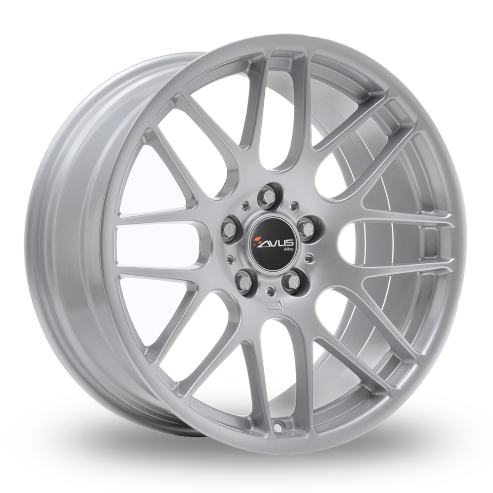 Avus Racing AC-MB4 Hyper Silver 18" Alloy Wheels - Wheelbase
