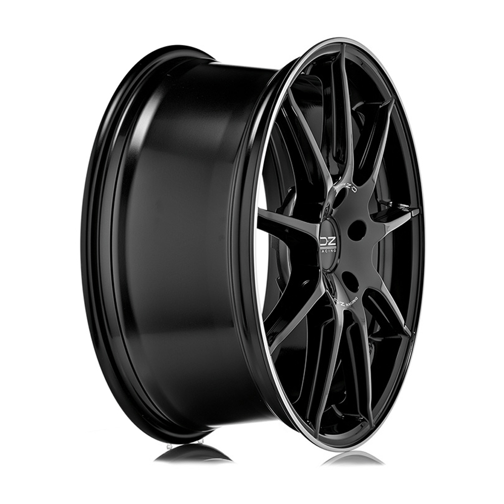 OZ Racing Veloce GT Black Polished Lip 18" Alloy Wheels - Wheelbase