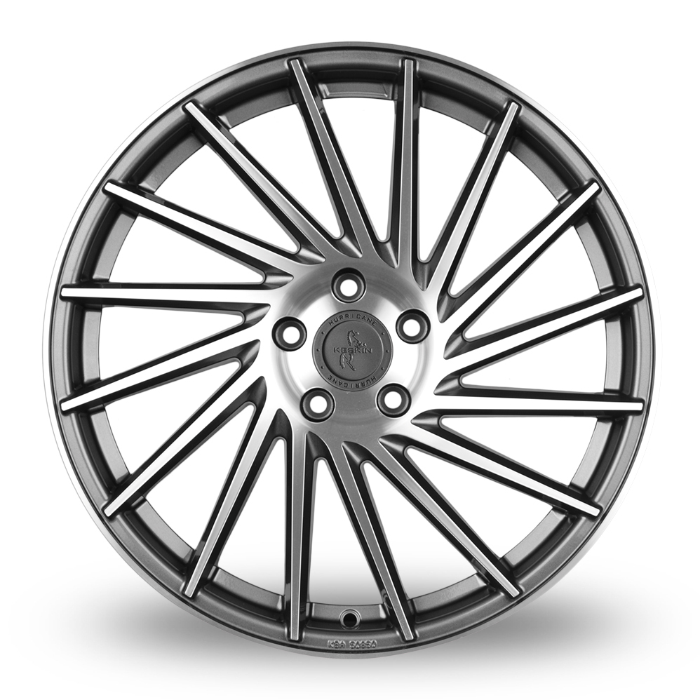 Buy 19" Keskin Tuning KT17 Palladium Front Polished Alloy Wheels ...