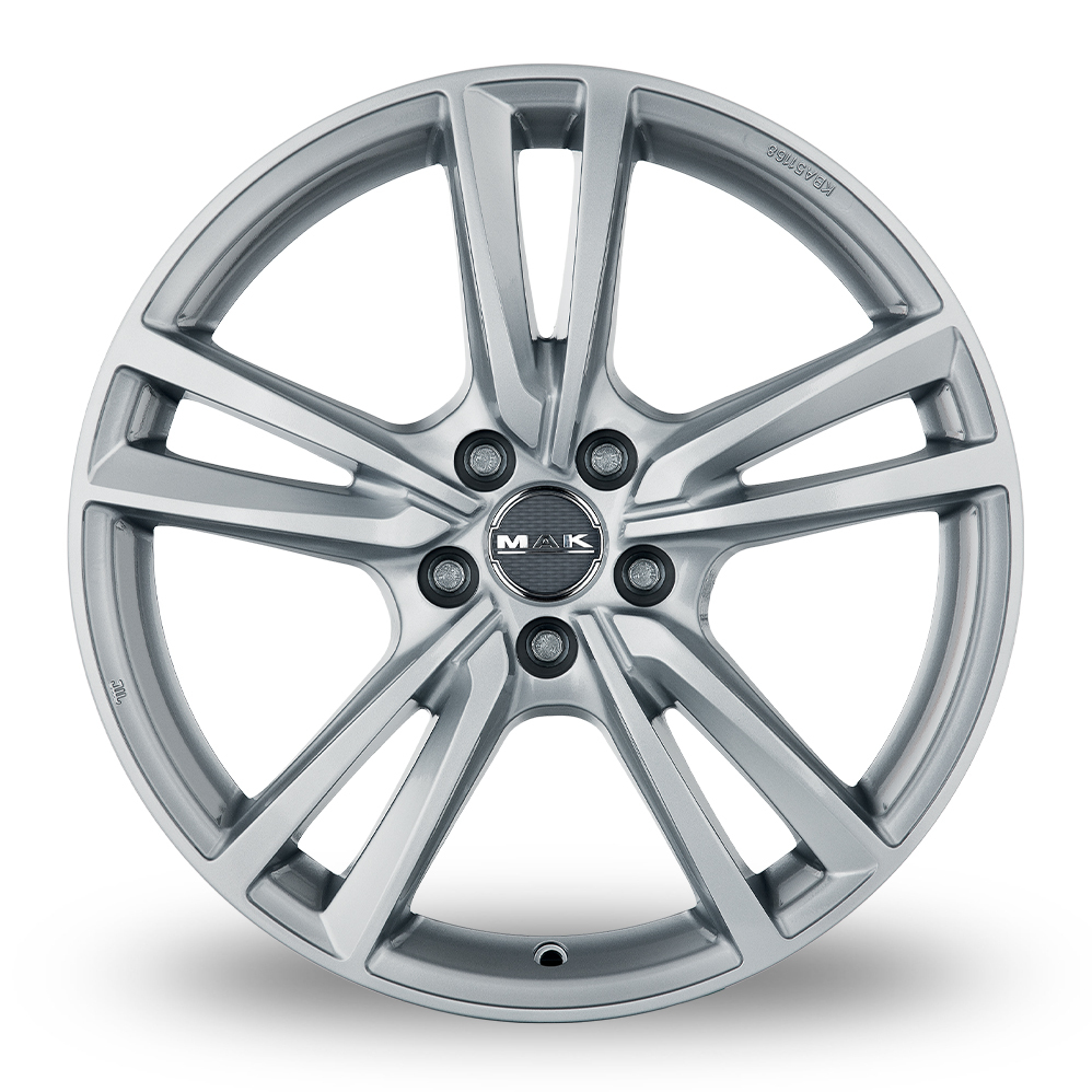 MAK Icona Silver 17" Alloy Wheels - Wheelbase