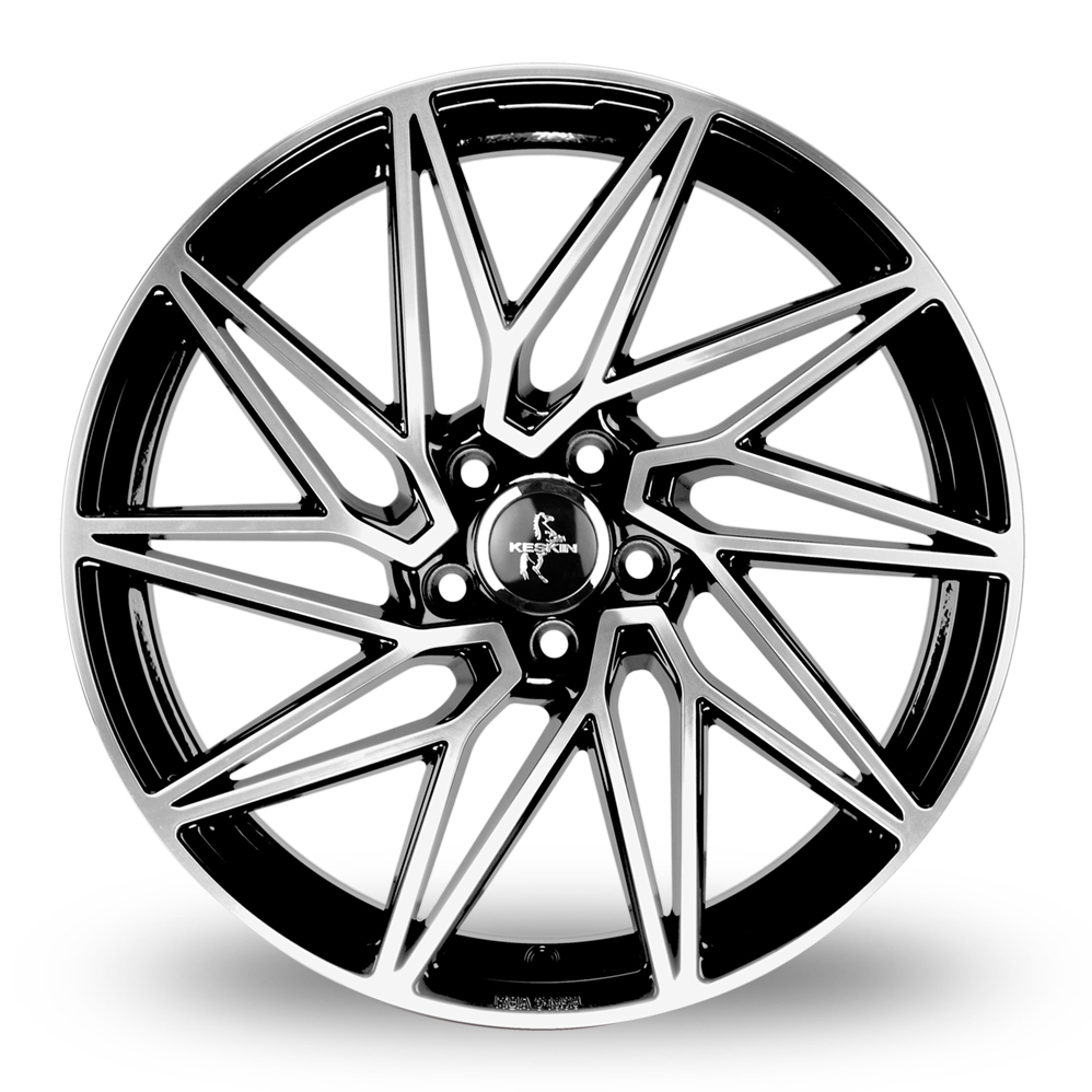 Keskin Tuning KT20 Black Front Polished 20" Alloy Wheels - Wheelbase