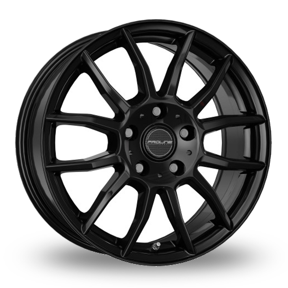 Proline AX100 Black Glossy 17" Alloy Wheels - Wheelbase