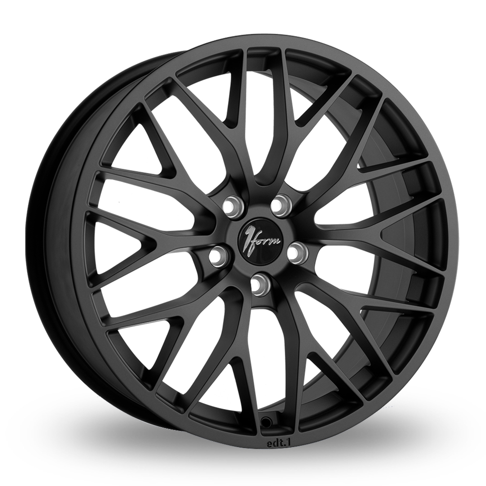 1FORM Edition 1 Satin Black 18" Alloy Wheels - Wheelbase