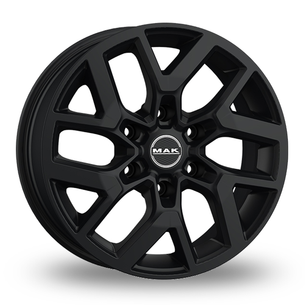 MAK Gravel Matt Black 16" Alloy Wheels - Wheelbase