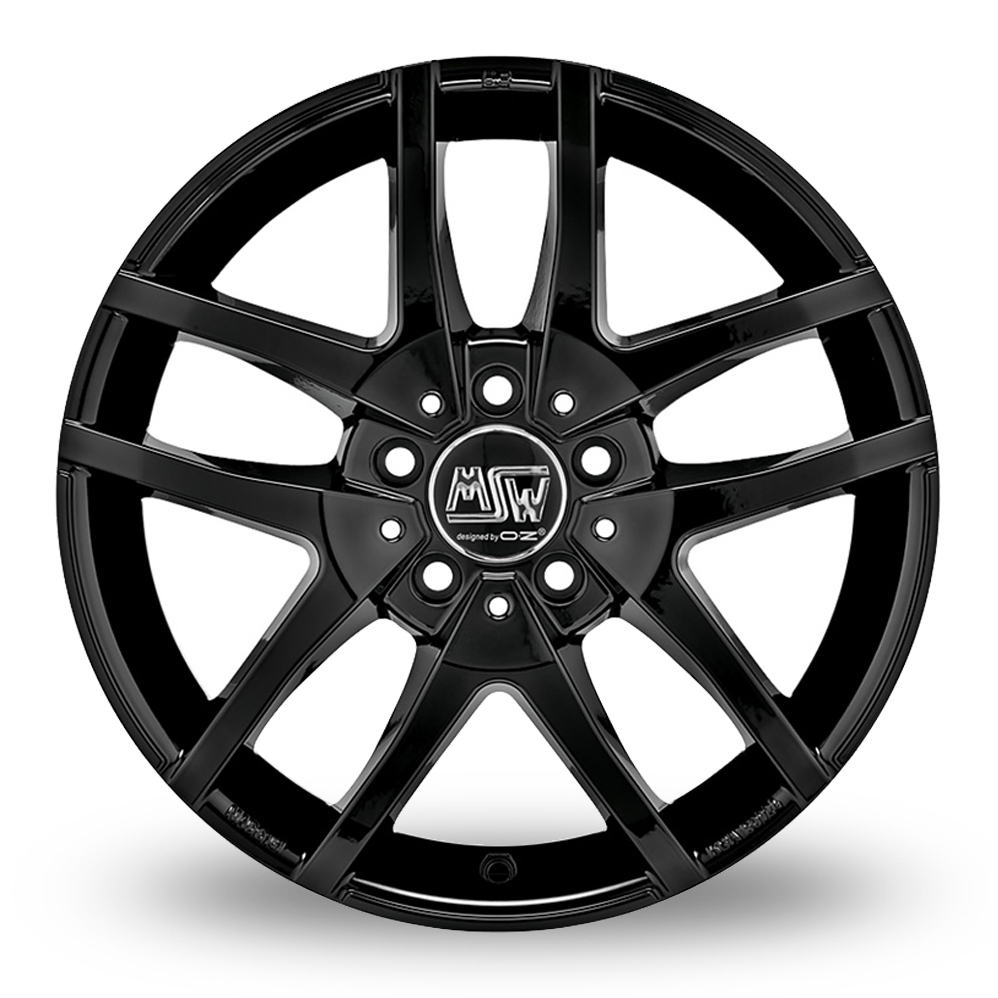 MSW (by OZ) MSW 28 Gloss Black 17" Alloy Wheels - Wheelbase