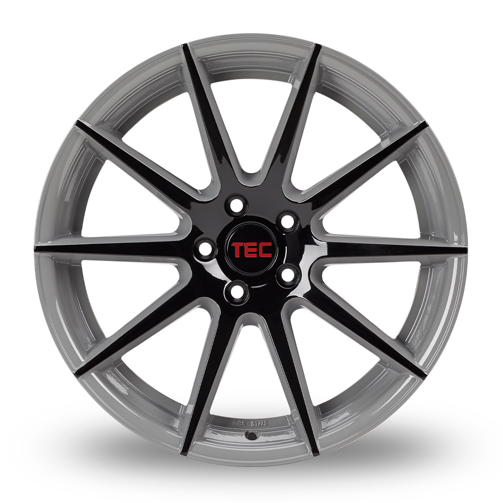 TEC Speedwheels GT7 Black Grey 19" Wider Rear Alloy Wheels - Wheelbase
