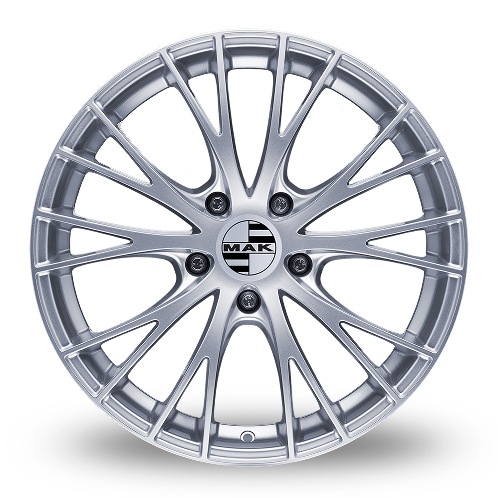 MAK Rennen Silver 21" Wider Rear Alloy Wheels - Wheelbase