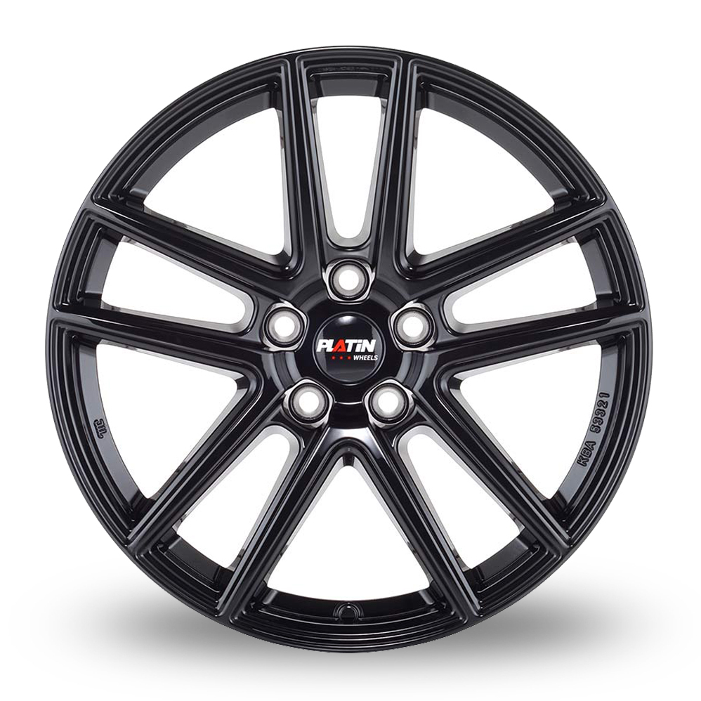 Platin P 73 Gloss Black 19" Alloy Wheels - Wheelbase