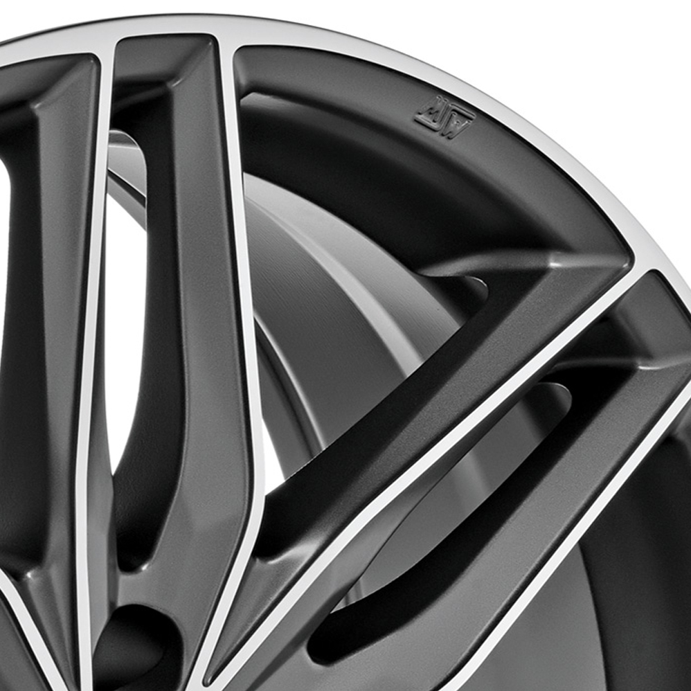 MSW (by OZ) 24 Gun Metal Polished 17" Alloy Wheels - Wheelbase