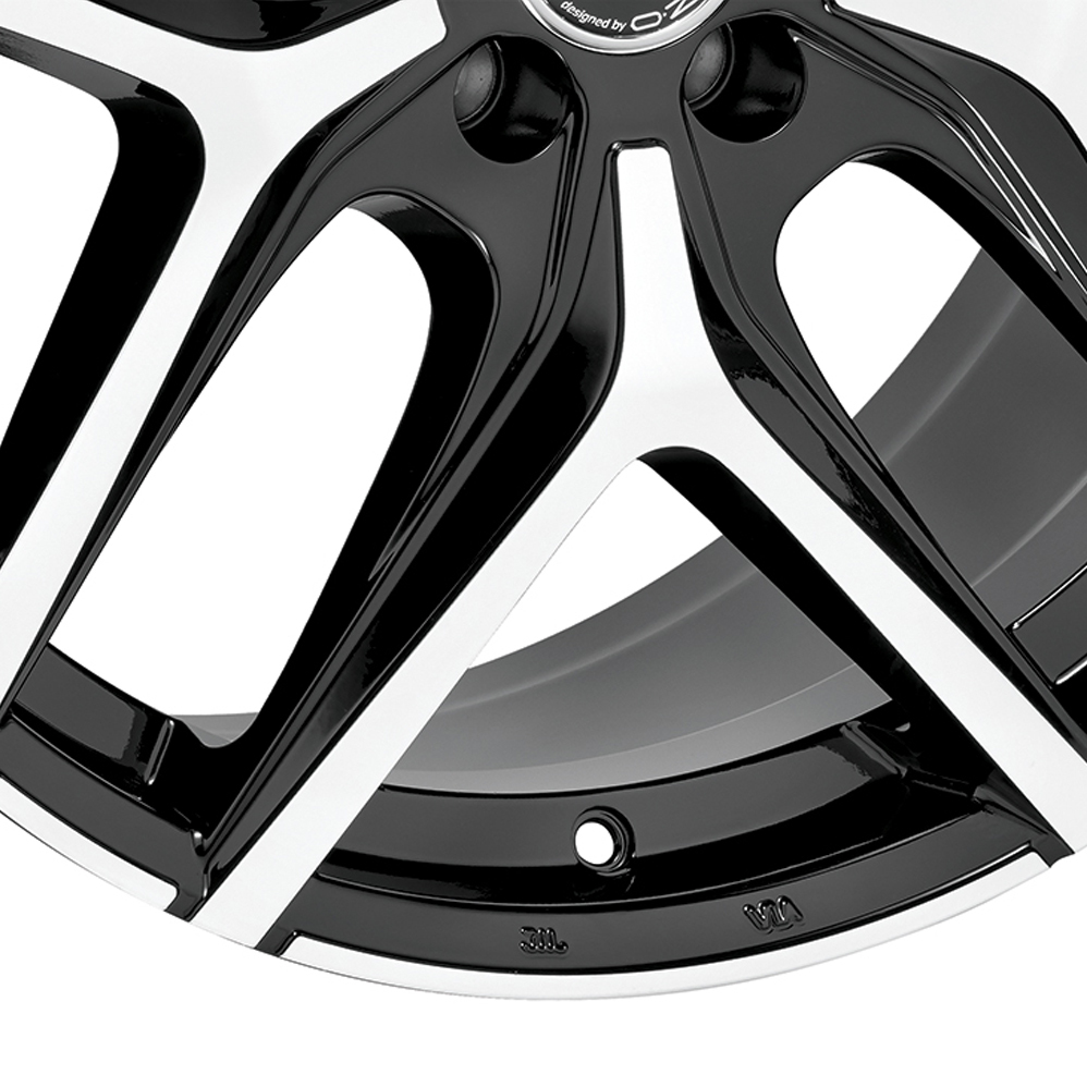 Buy 20" Wider Rear MSW (by OZ) 40 Black Polished Alloy Wheels - Wheelbase