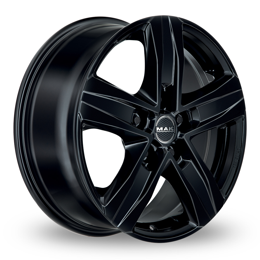 Buy 17" MAK Stone 5 Gloss Black Alloy Wheels - Wheelbase