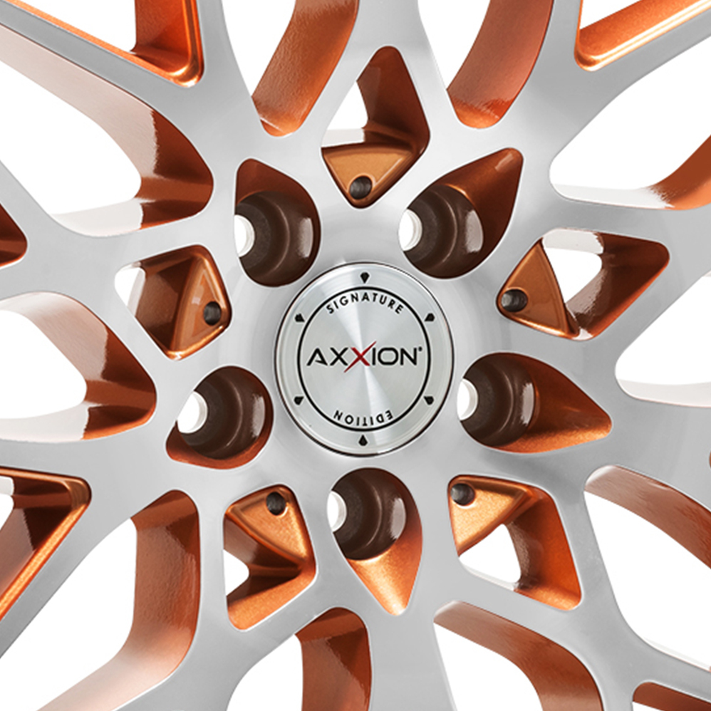 Axxion AX9 Liquid Copper Machined 19" Alloy Wheels - Wheelbase