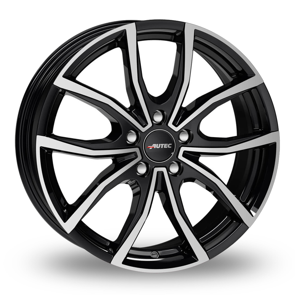 Autec Vidra Black Polished 17" Alloy Wheels - Wheelbase