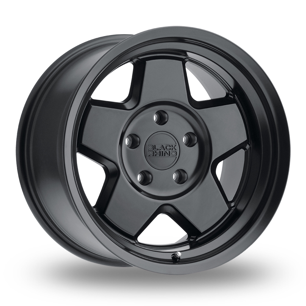 Black Rhino Realm Satin Black 16" Alloy Wheels - Wheelbase
