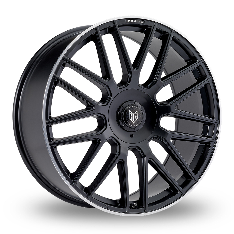Fox Racing VR3 Grey Polished Lip 20" Alloy Wheels - Wheelbase