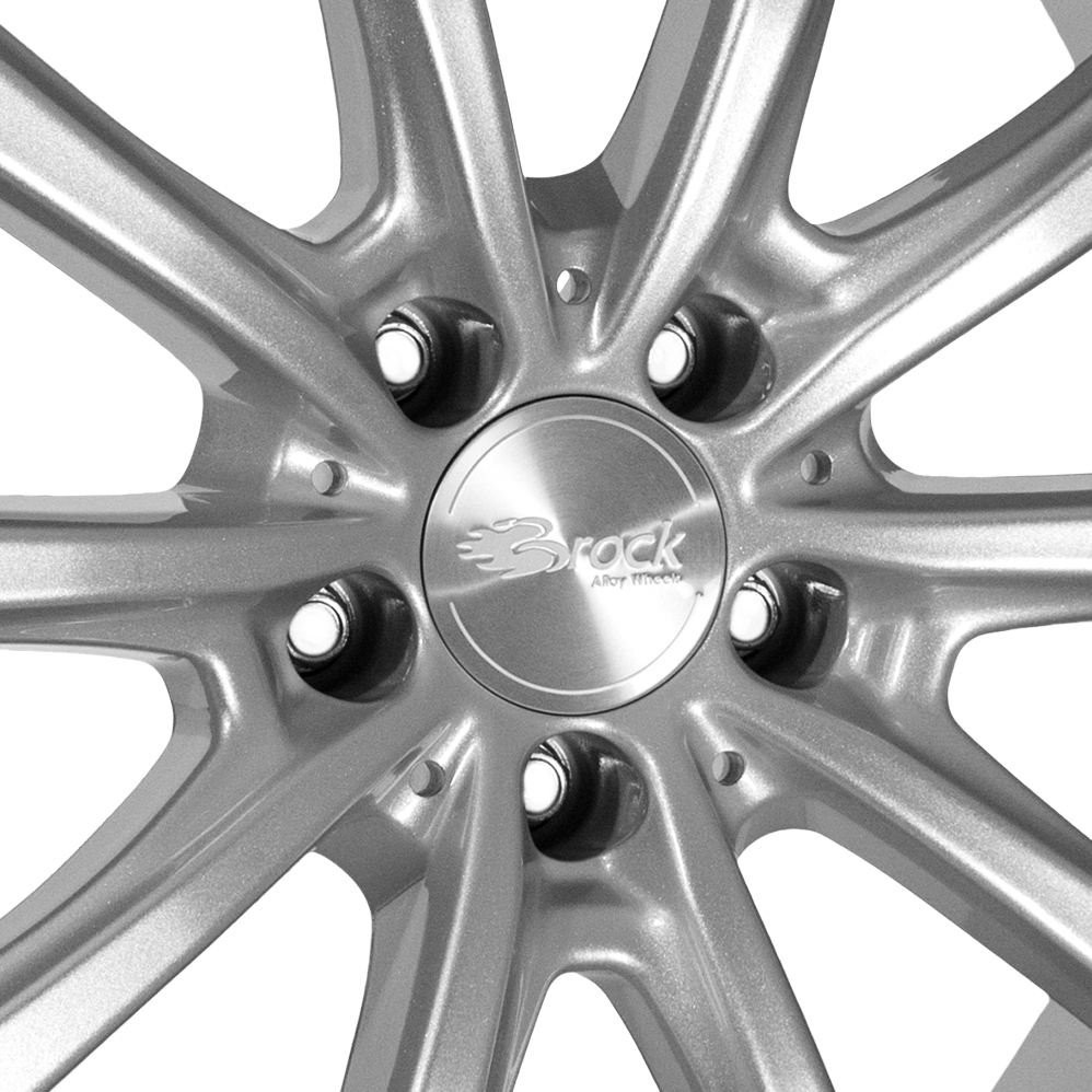 Brock B32 Silver 18" Alloy Wheels - Wheelbase