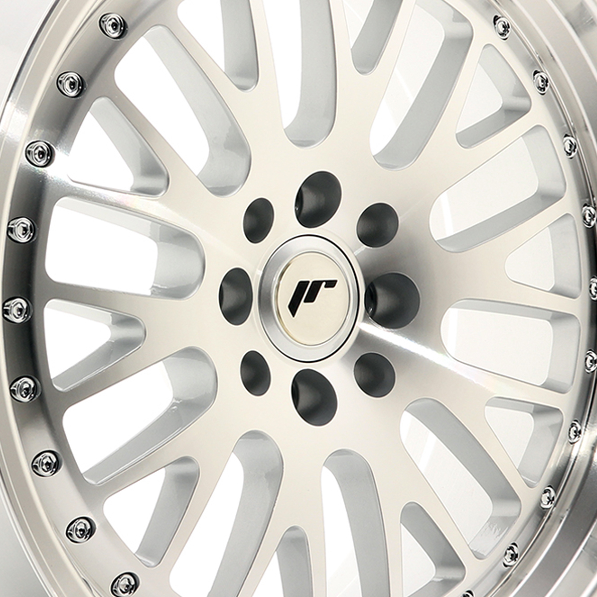 Japan Racing JR10 (8x17) Silver Machined Face 17" Alloy Wheels - Wheelbase