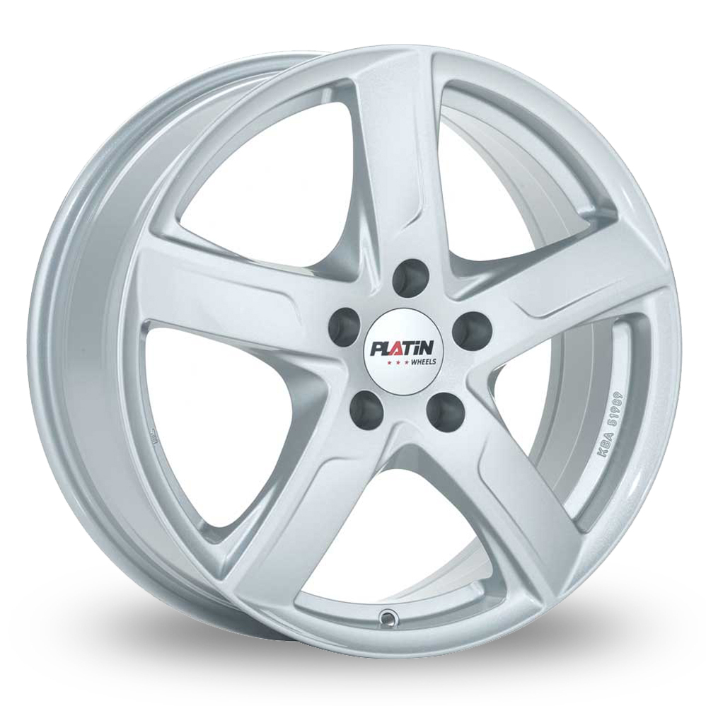 Buy 17" Platin P 84 Silver Alloy Wheels - Wheelbase