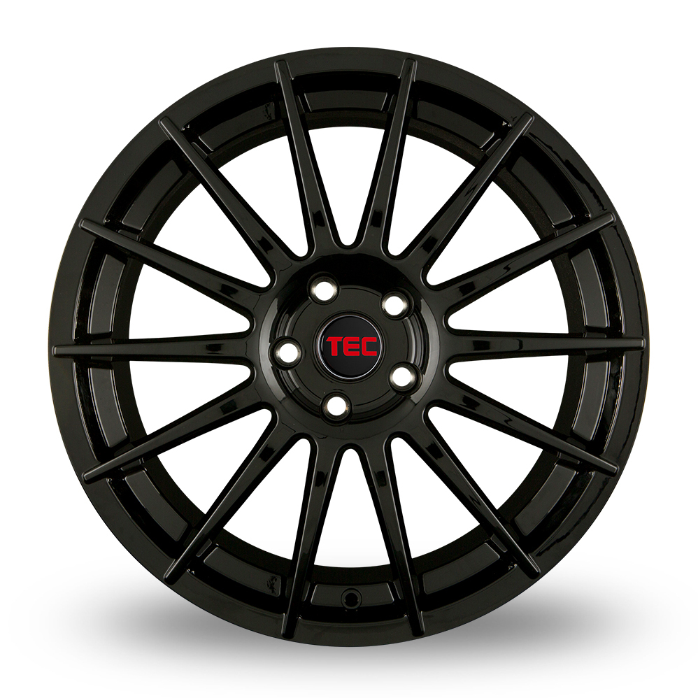 TEC Speedwheels AS2 Gloss Black 18" Alloy Wheels - Wheelbase